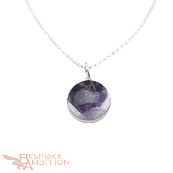 Dog Tooth Amethyst Pendant – Bespoke Ambition